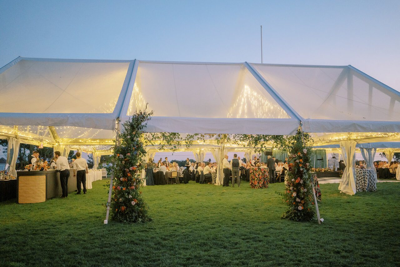 Clear Top Frame Tents, Hip End | Collective Event Group