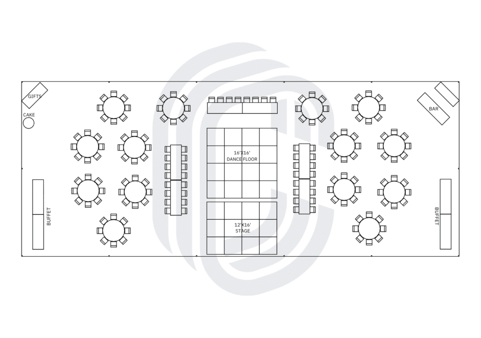 Tent Layout Planner | Collective Event Group