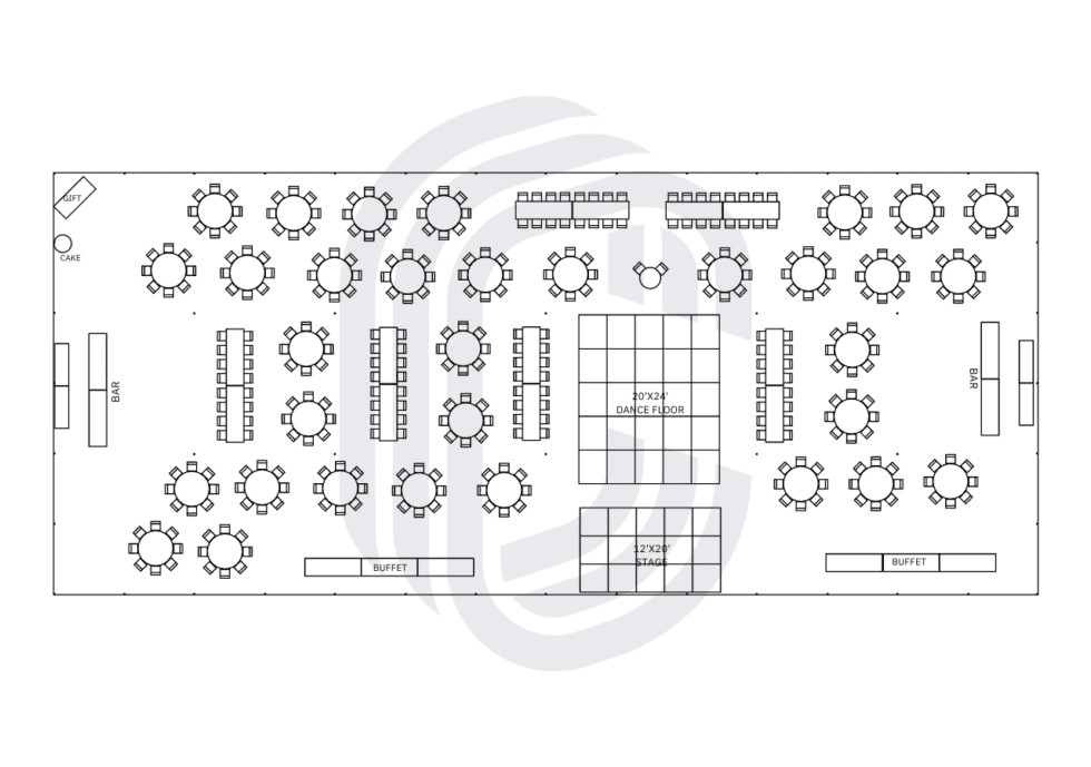 Tent Layout Planner | Collective Event Group