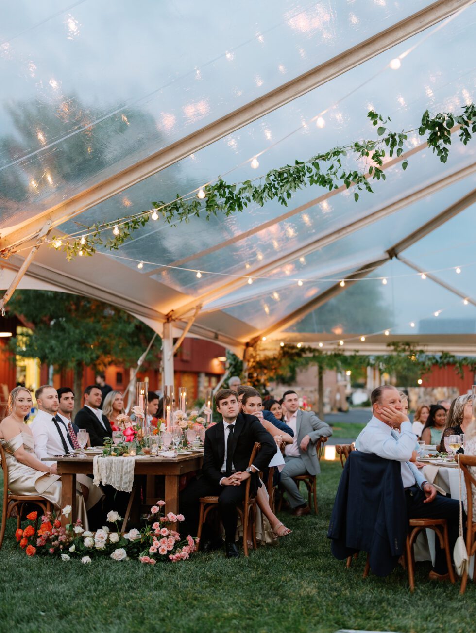 Clear Top Frame Tents, Hip End | Collective Event Group